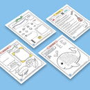 Nature, Gratitude, Mindset - Whales Activity Pack (Ages 4+) – Gumboot Kids